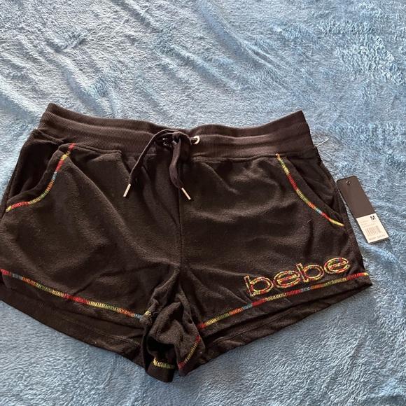bebe | Shorts | Bebe Sport Surf Terry Shorts Hibiscus Msrp 49 Nwt M Gym ...